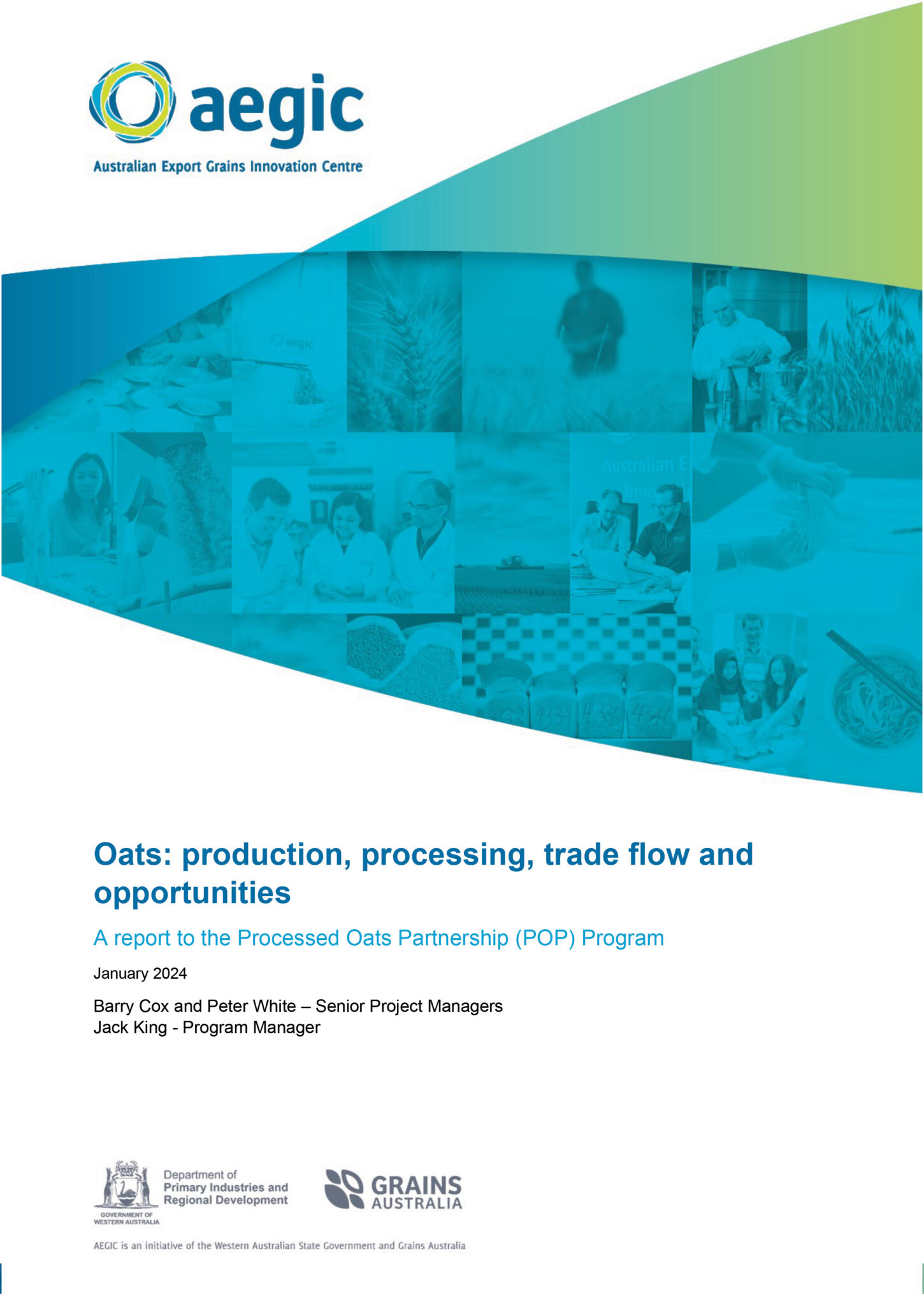 Oats Production Processing Trade – Australian Export Grains Innovation ...